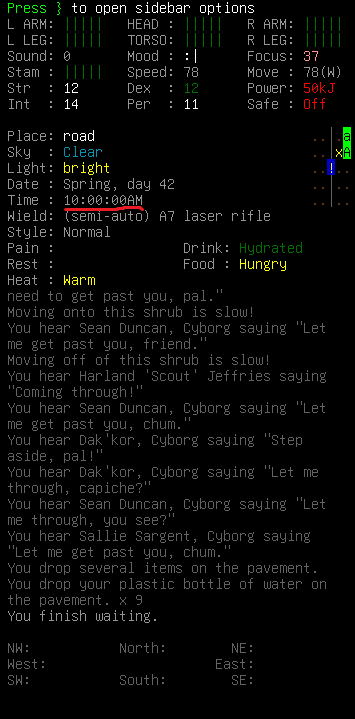 NPCs do not help with tasks · Issue #35610 · CleverRaven/Cataclysm-DDA · GitHub