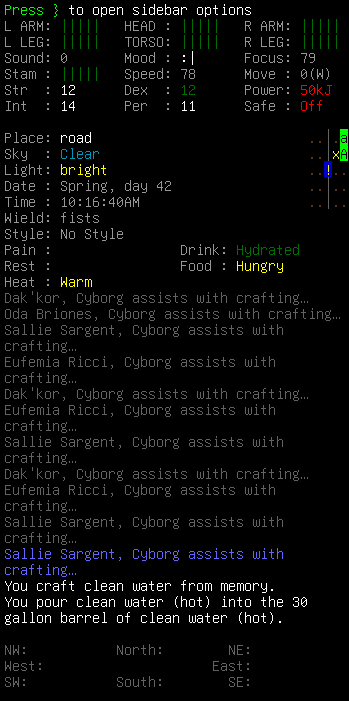 NPCs do not help with tasks · Issue #35610 · CleverRaven/Cataclysm-DDA · GitHub