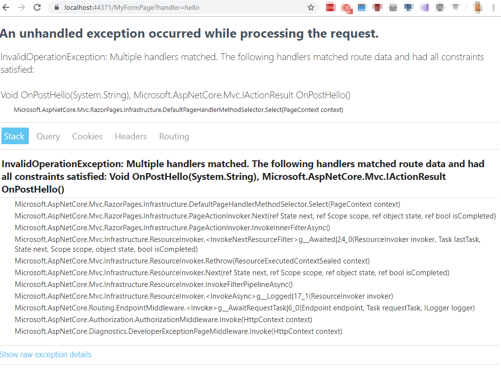 Razor Pages: "Multiple handlers matched" error after r4mvc generate · Issue #137 · T4MVC/R4MVC ...