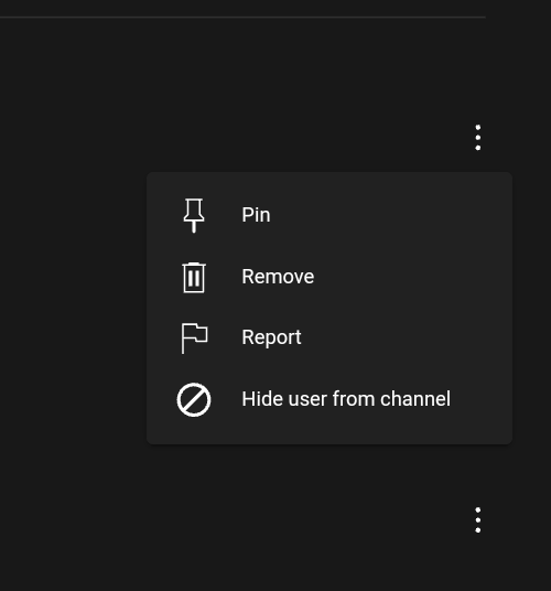 Ability To Pin Comment · Issue 5365 · Chocobozzzpeertube · Github