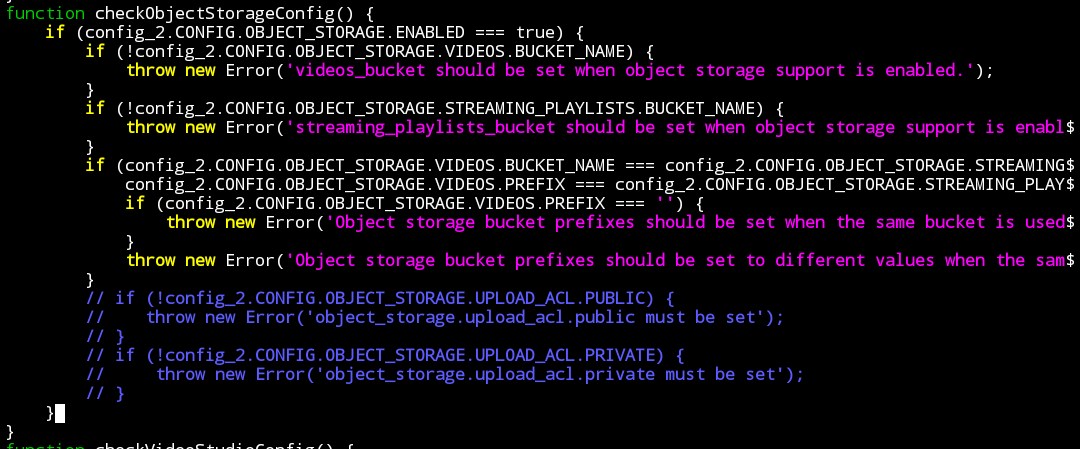 Error when uploading video with minio server as object storage · Issue #5479 · Chocobozzz ...