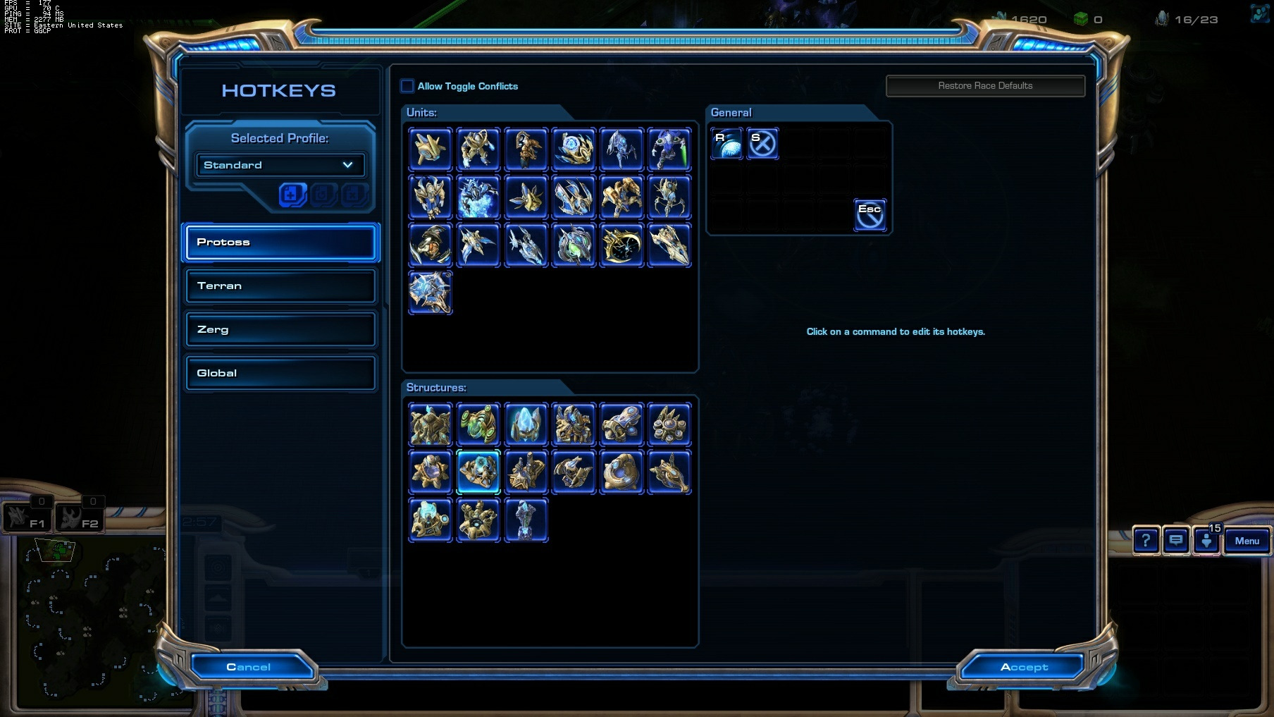 Shield Battery hotkey menu shows 2 Recharge buttons & unset hotkey warning · Issue #99 · Ahli ...