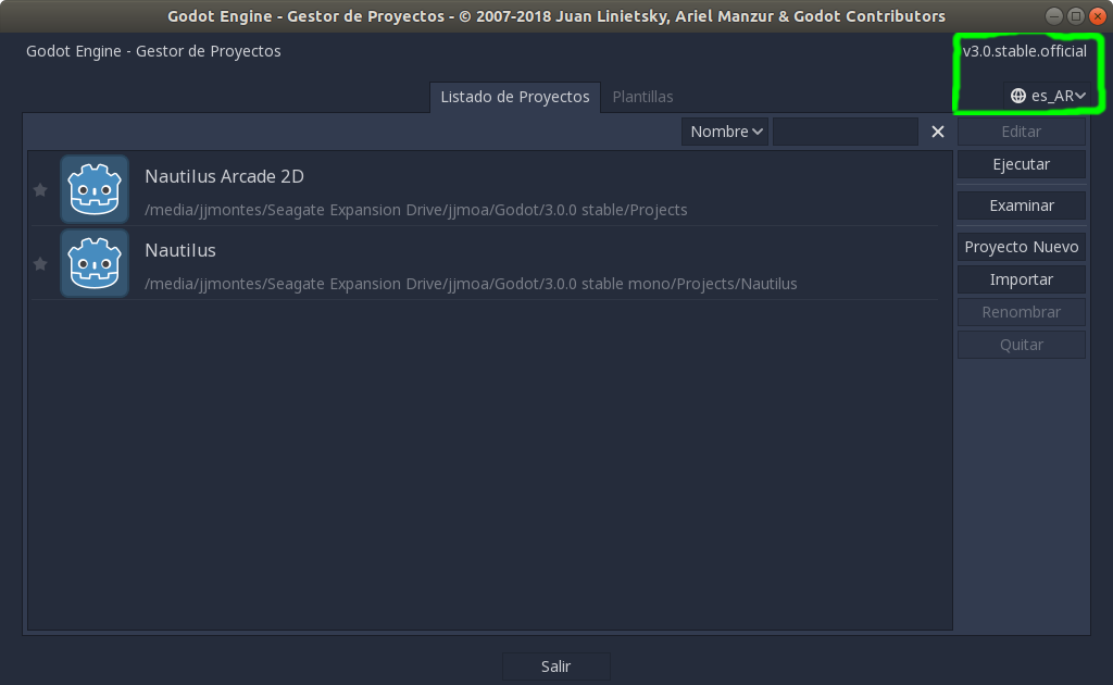 Editor Spanish Version With English Text · Issue 16642 · Godotenginegodot · Github 