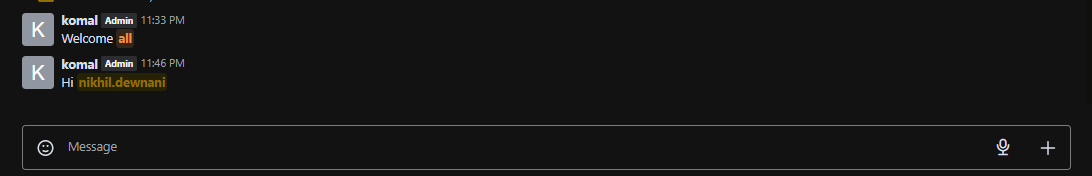 Add a feature to mention EmbeddedChat users · Issue #119 · RocketChat/EmbeddedChat · GitHub