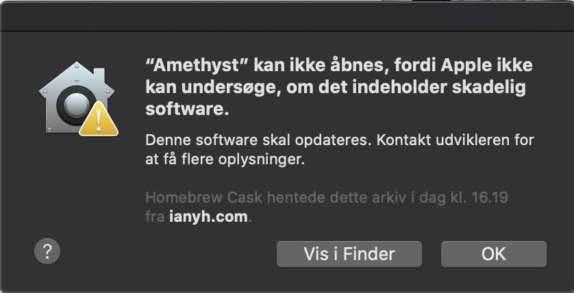 Catalina: Cannot start Amethyst · Issue #893 · ianyh/Amethyst · GitHub
