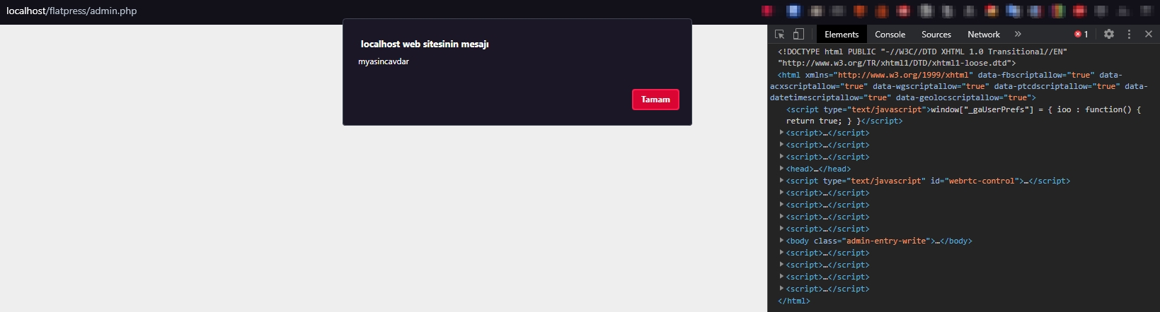 Admin: XSS in Write Entry · Issue #70 · flatpressblog/flatpress · GitHub