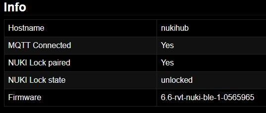 Nuki 1.0 stopped working since 6.2+ · Issue #60 · technyon/nuki_hub · GitHub