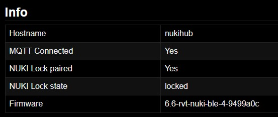 Nuki 1.0 stopped working since 6.2+ · Issue #60 · technyon/nuki_hub · GitHub