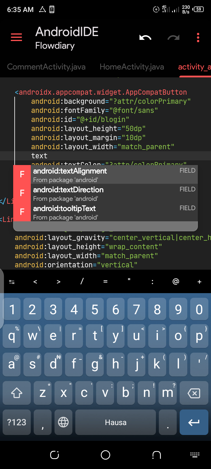 [Feature]: Add support for androidx XML suggestions · Issue #469 · AndroidIDEOfficial/AndroidIDE ...
