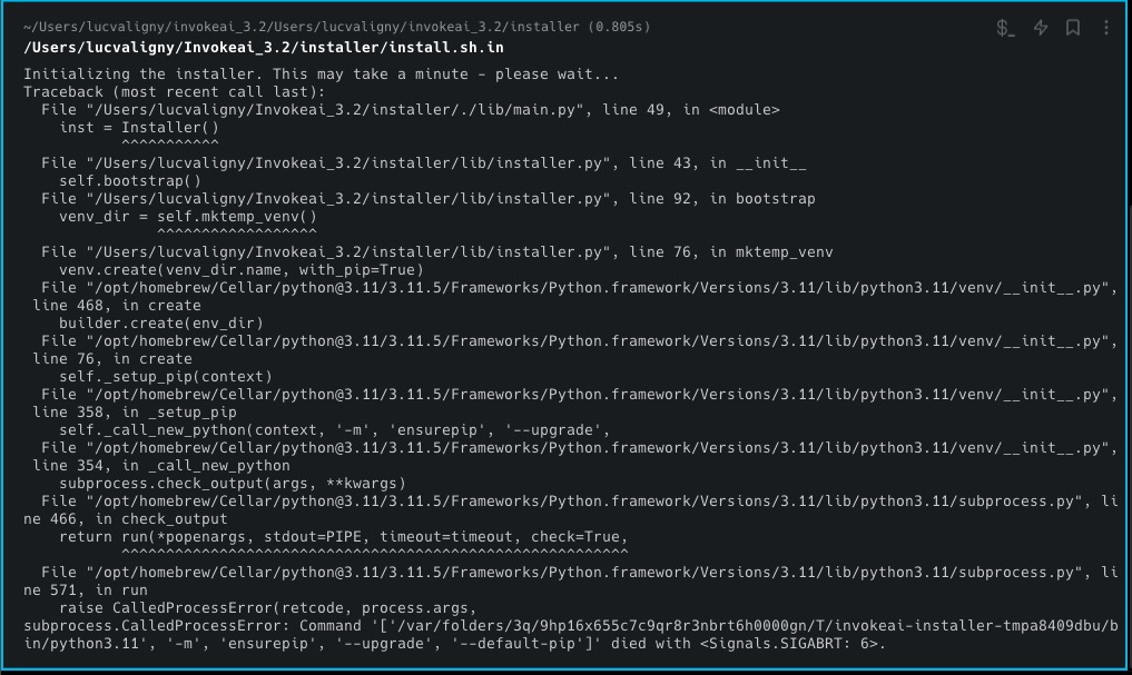 can't install new version 3.2.0 ( Mac osx 13.5.2 MBP M2 max)[bug ...
