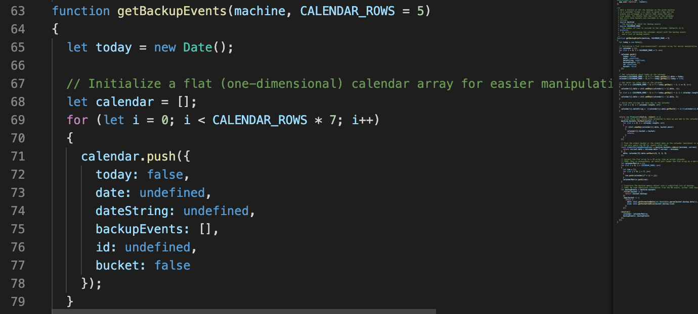 Display more backups in calendar · Issue #107 · bioneos/alcove · GitHub