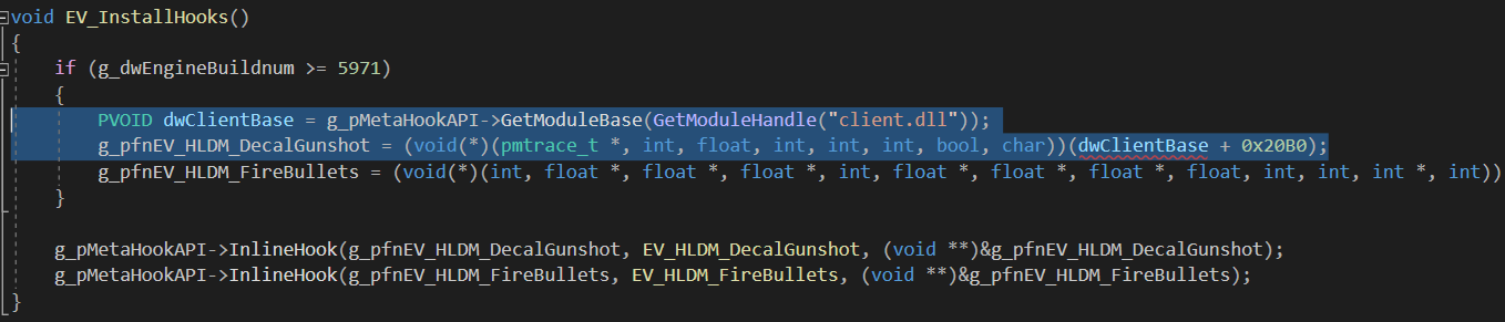 Compilation Error with my plugin [ PVOID Uknown size ] · Issue #282 · hzqst/MetaHookSv · GitHub