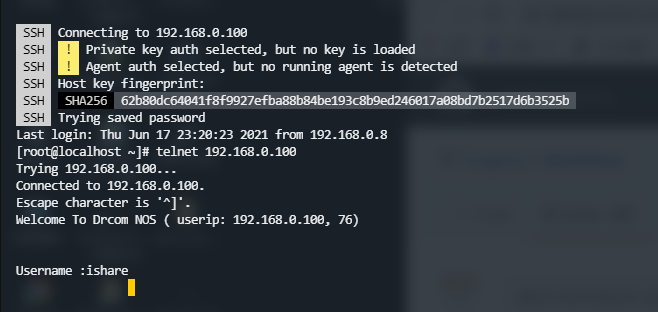 [BUG and feature request]SSH link to CentOS, error when executing telnet operation · Issue #4004 ...