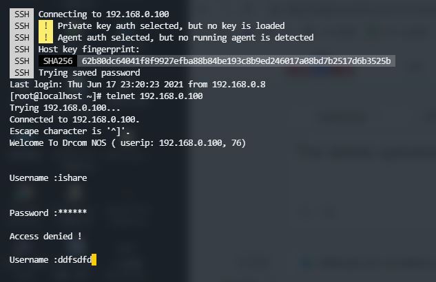[BUG and feature request]SSH link to CentOS, error when executing telnet operation · Issue #4004 ...