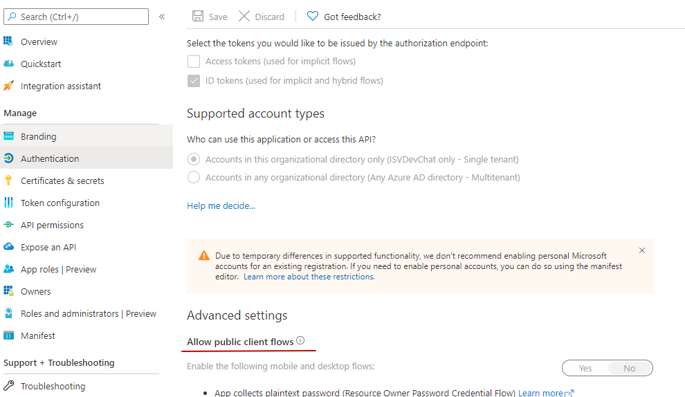 Azure Authentication Blade Has Changed · Issue #6580 · SharePoint/sp-dev-docs · GitHub