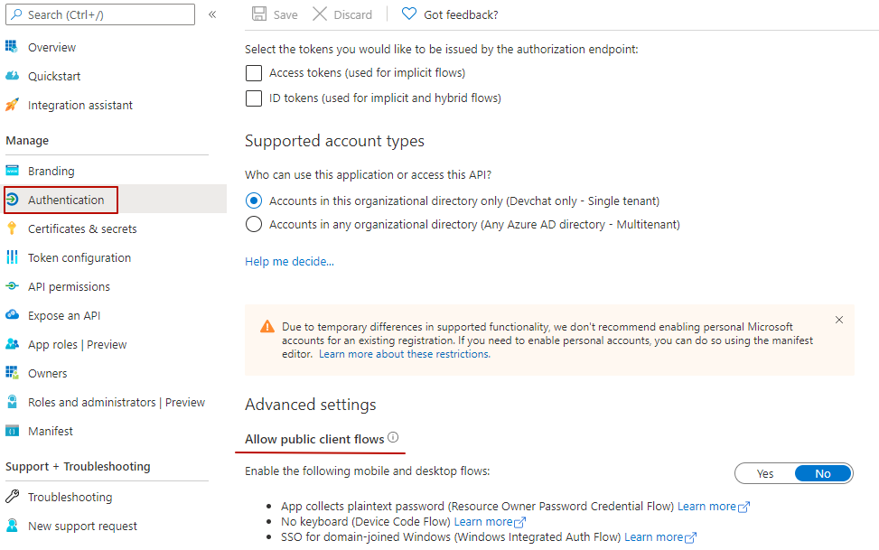 Azure Authentication Blade Has Changed · Issue #6580 · SharePoint/sp-dev-docs · GitHub