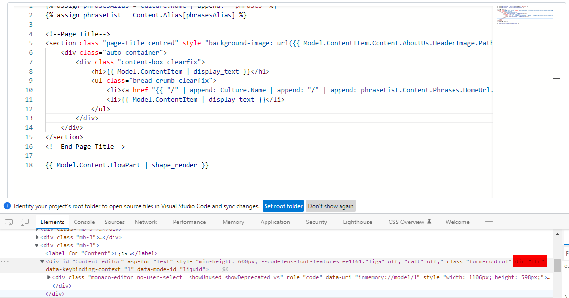 Template not showing in RTL direction · Issue #12580 · OrchardCMS/OrchardCore · GitHub