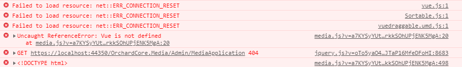 Provide local file for all static resources · Issue #4271 · OrchardCMS/OrchardCore · GitHub