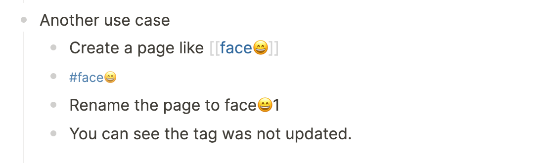 Rename page don't affect tag reference in certain case · Issue #4356 · logseq/logseq · GitHub