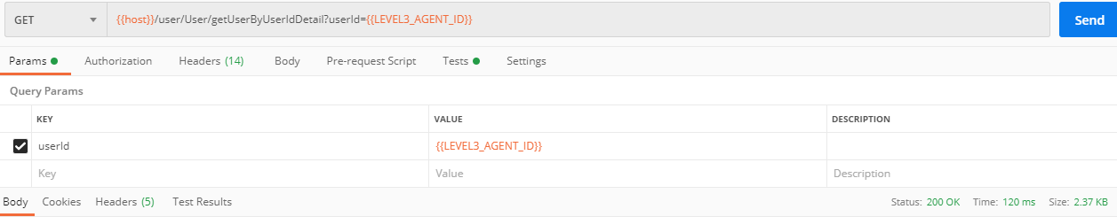 same request get deffrent results between Collection Runner and the Tab ...