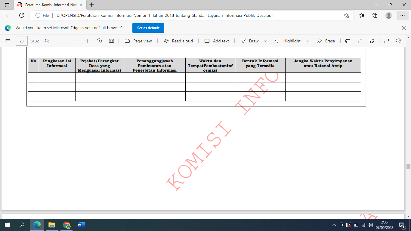 Permintaan fitur: [PREMIUM] Penambahan Modul PPID Desa menyesuaikan Peraturan Komisi Informasi ...