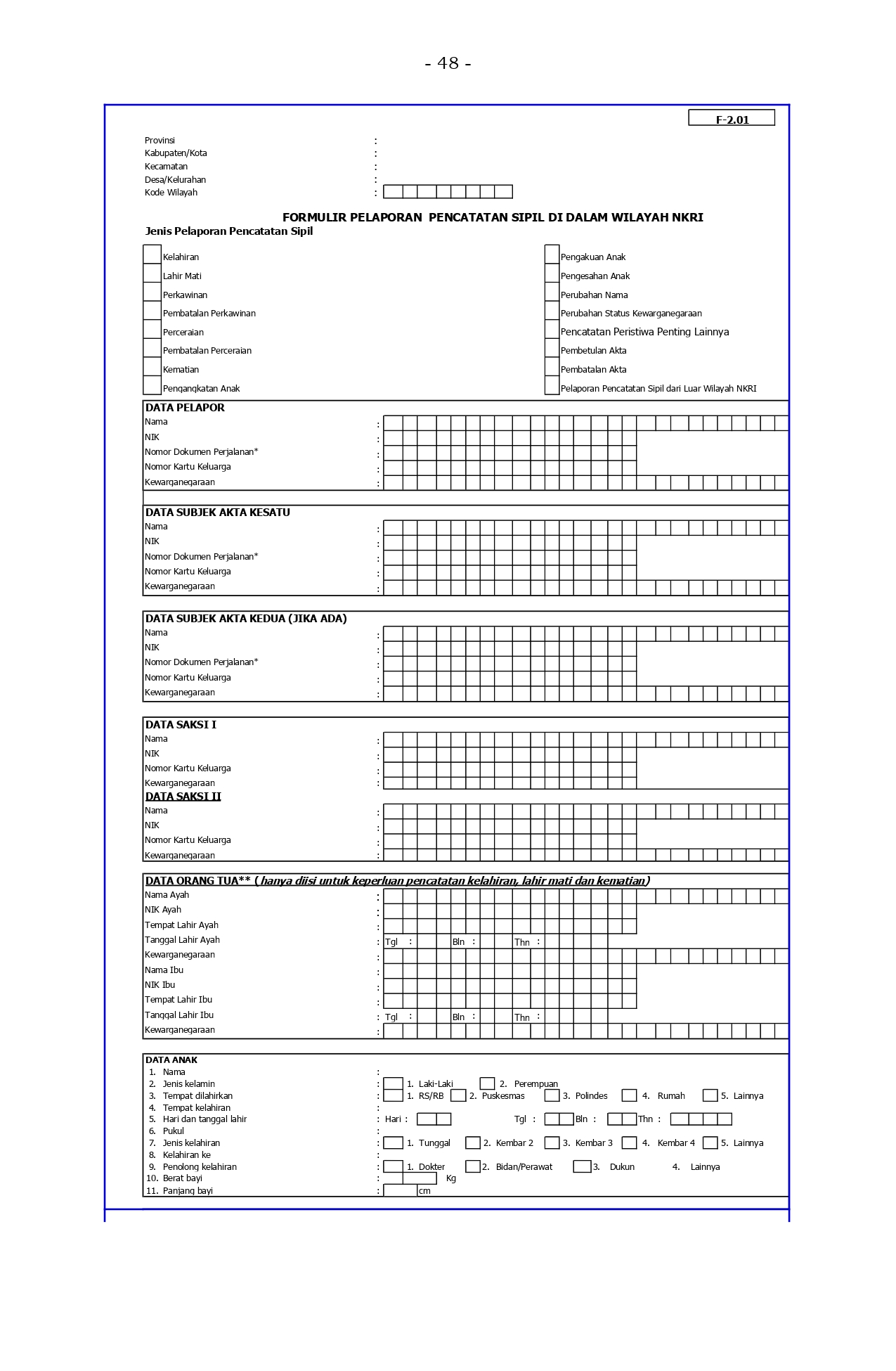 Permintaan fitur: [PREMIUM] Format output Lampiran Formulir F-2.01 disesuaikan berdasarkan ...
