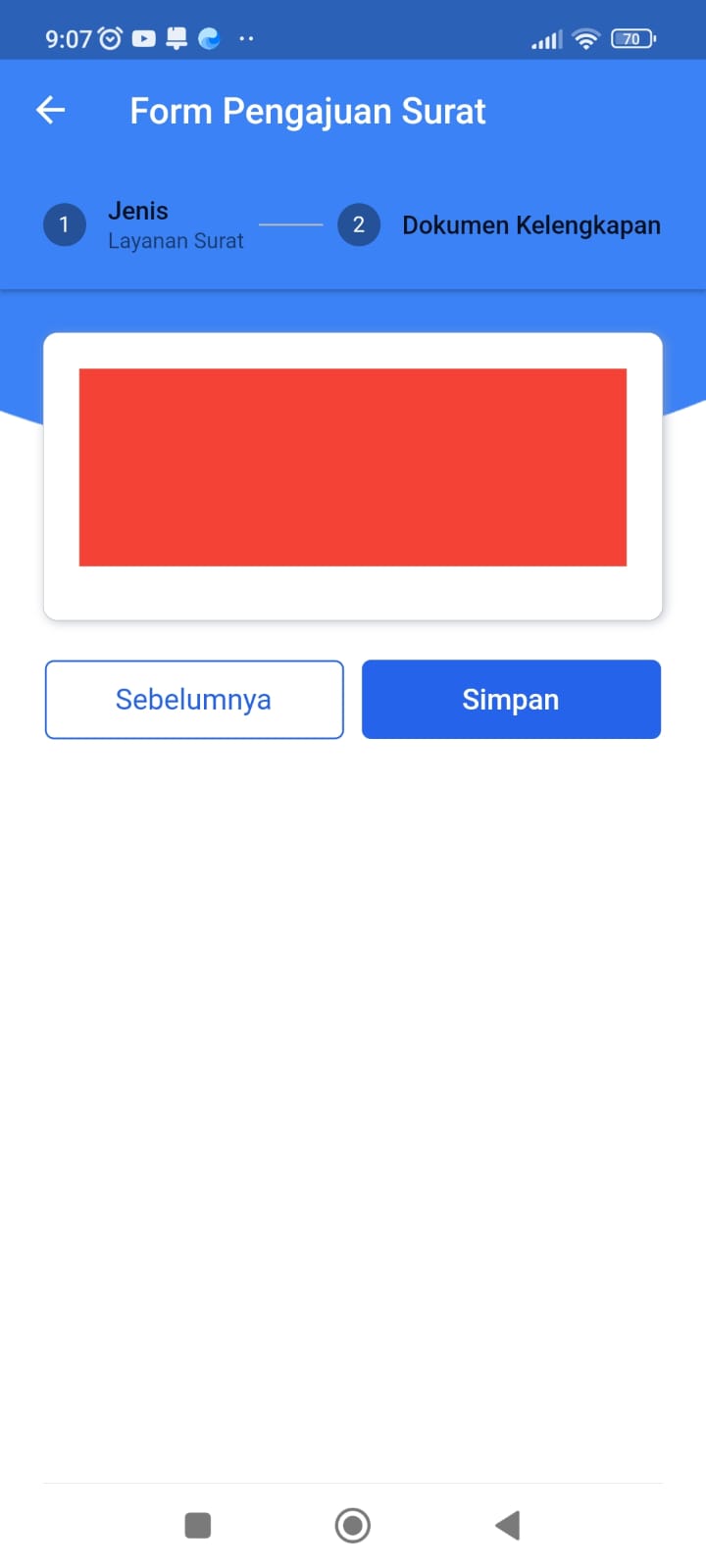 Eror Blank Merah pada Ajukan Surat Lewat Aplikasi Layanan Mandiri Mobile · Issue #64 · OpenSID ...