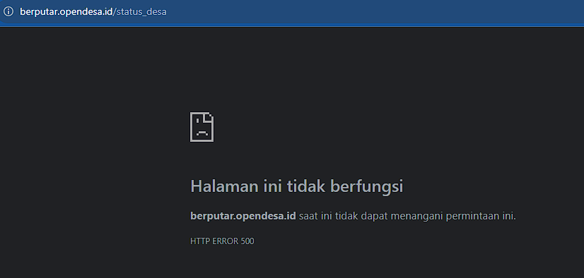 Bugerror Status Idm Tahun 2023 Eror · Issue 7072 · Opensidopensid · Github