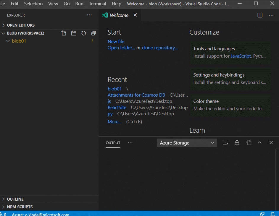 Fail to open a File Explorer with an error "Invalid uri" after opening an invalid workspace ...