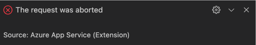 Fail To Deploy A Net Project To A Windows Net Web App · Issue 2279 · Microsoftvscode