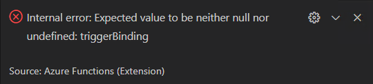 An error occurs if a Java/Python (New Model Preview) project opens in VS Code previously when ...