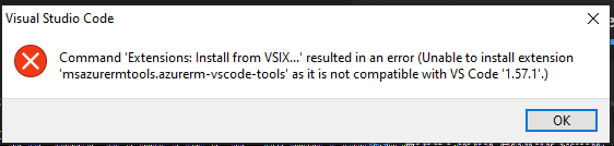 Change the minimum VS Code version that the ARM extension supports · Issue #1519 · microsoft ...
