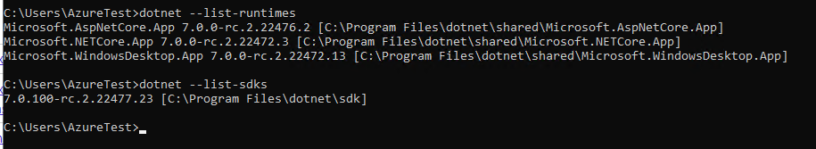 Pop Up A Notification To Install The Net Core Sdk When Creating A Net 7 Project · Issue 3374 