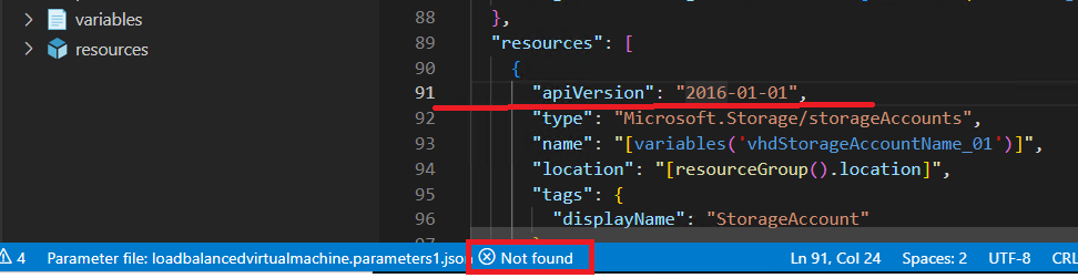 The "extract string" lightbulb doesn't show up if the currently-associated parameter file is not ...