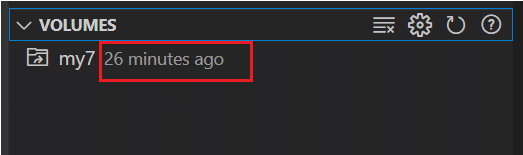 The created time doesn't show next to the volume after selecting "CreatedTime" · Issue #3705 ...