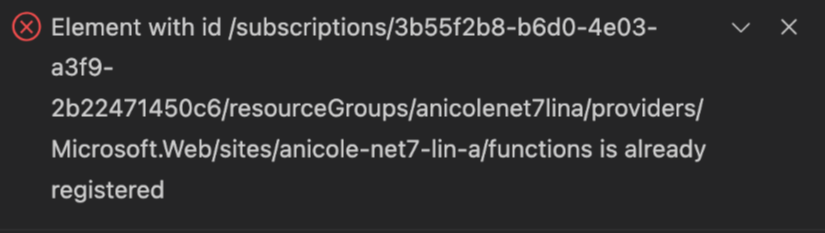 An error occurs after swapping slot for expanded slot and function app · Issue #3649 · microsoft ...