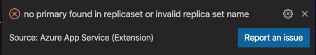 Hide Cosmos DB Connections for Trial App · Issue #1661 · microsoft/vscode-azureappservice · GitHub