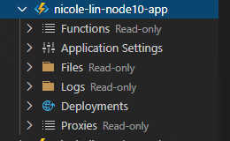 Missing the "Slots" node when creating a Linux Function App with App Service plan/premium ...