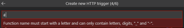 An error occurs when entering the function name with GB18030 language during creating a project ...