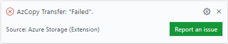 [Codespace] An error occurs when downloading a folder/file from blob container · Issue #876 ...