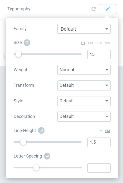 Typography Control - UX improvement · Issue #7944 · elementor/elementor ...