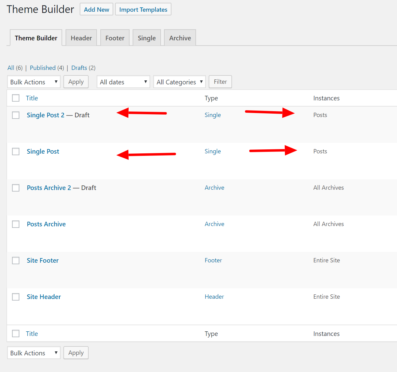 Bug report: Theme builder does not ignore draft templates · Issue #8229 ...