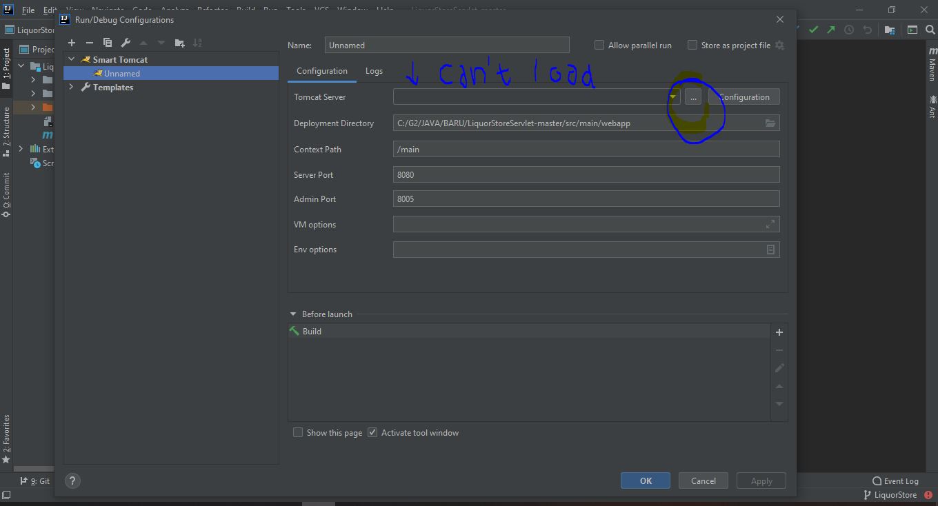 Cant Input Tomcat Name And Version In Settings With Idea Community