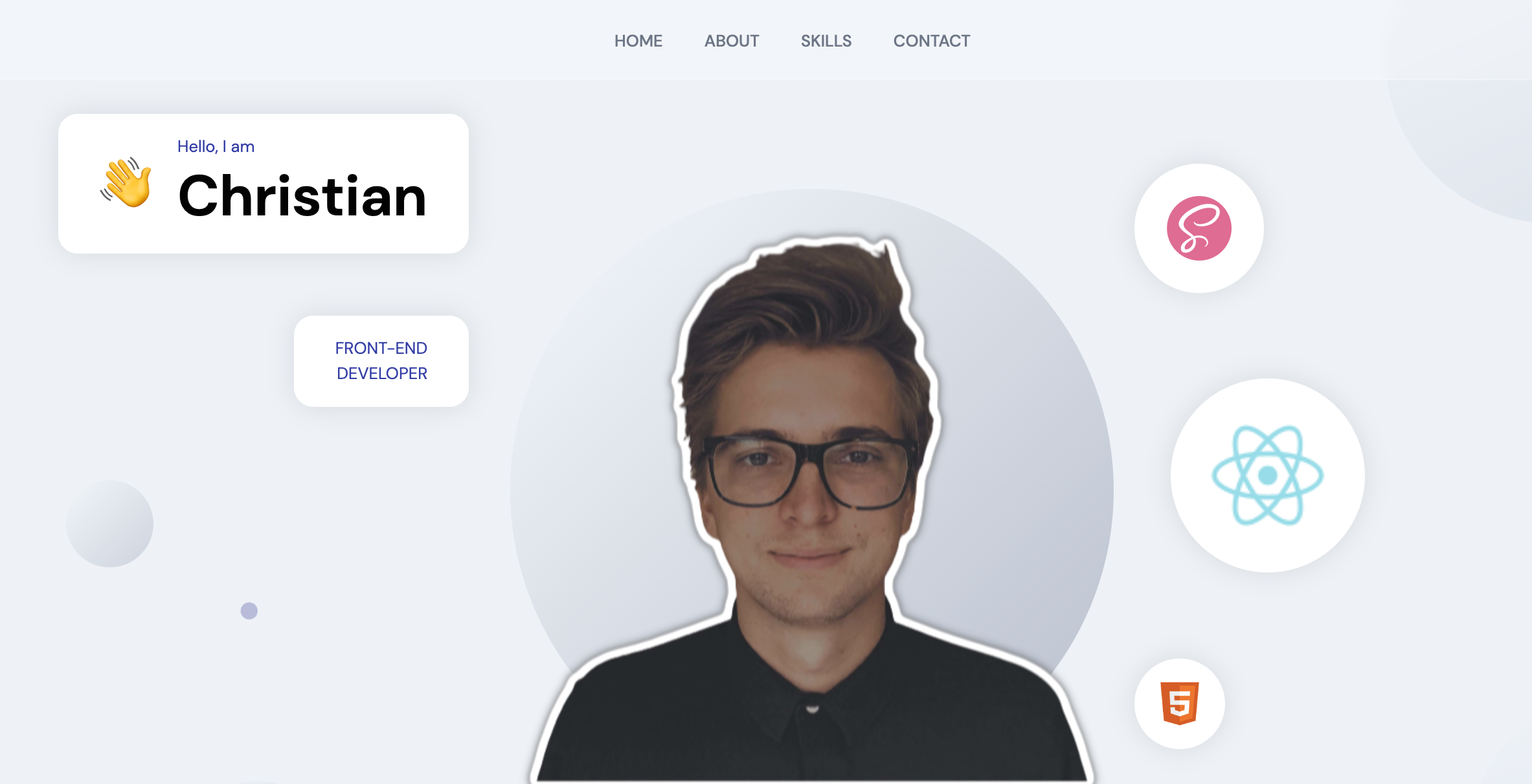 GitHub - Christian-Skilar/Portfolio-page