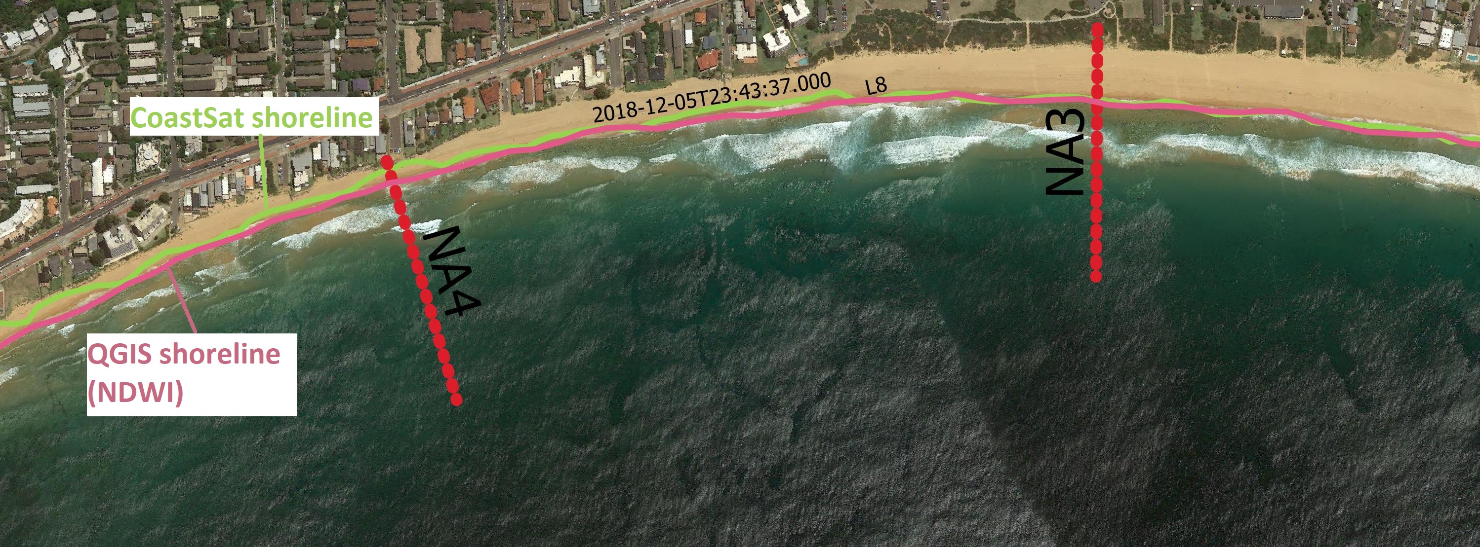 Offshore Bias In Shoreline Detection · Issue 50 · Kvos Coastsat · Github