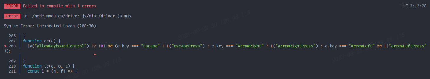 driver.js.mjs used ?? high-level syntax · Issue #409 · kamranahmedse/driver.js · GitHub