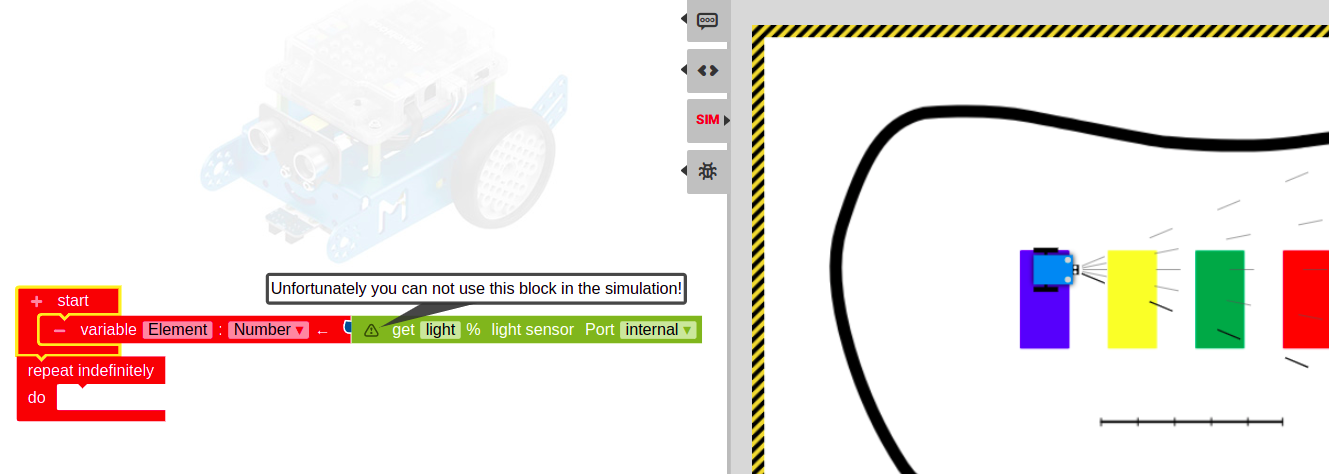 Sim validators should show errors instead of warnings · Issue #1344 · OpenRoberta/openroberta ...