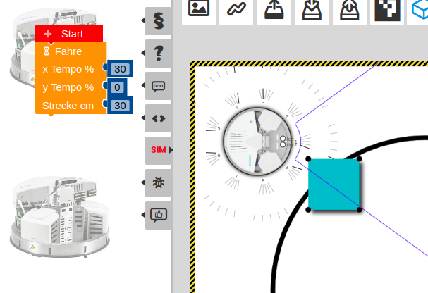 Move for and to block should stop when the Robotino is colliding (Simulation) · Issue #1414 ...