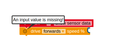 Error warnings on blocks disappear when program is moved · Issue #1463 · OpenRoberta/openroberta ...