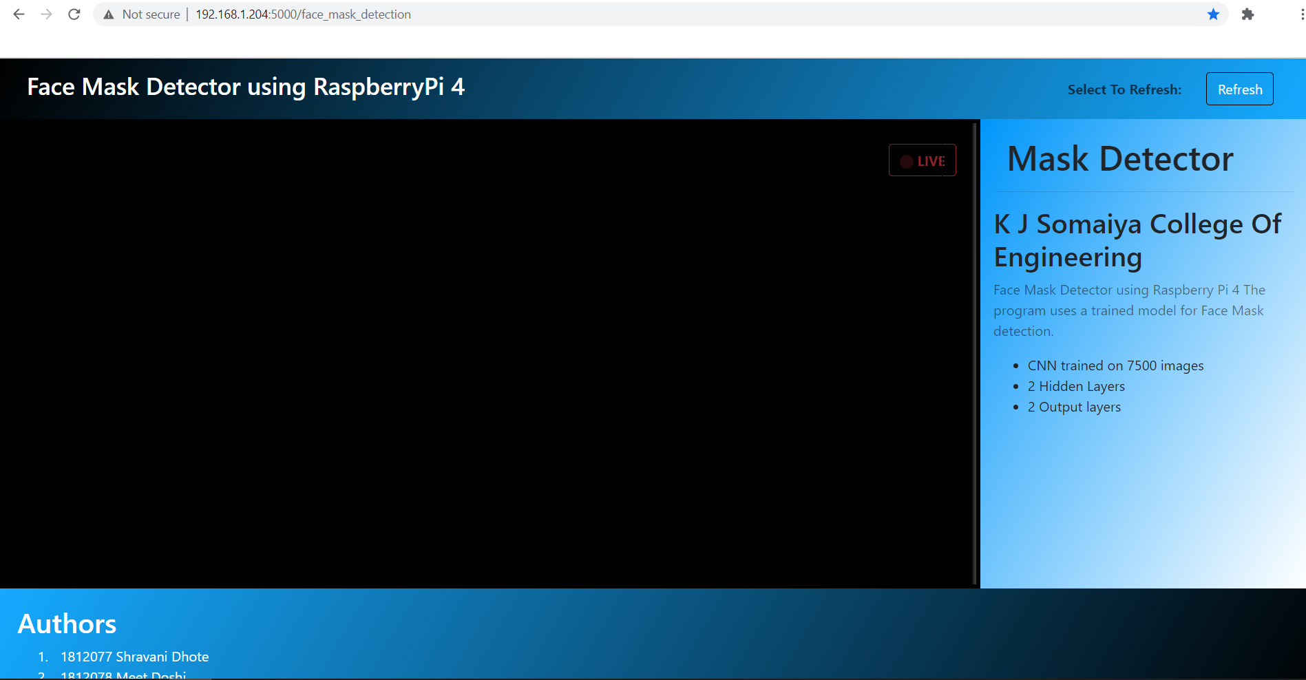 GitHub - meetdoshi90/Face-Mask-Detector: A Low Cost Face Mask Detector ...